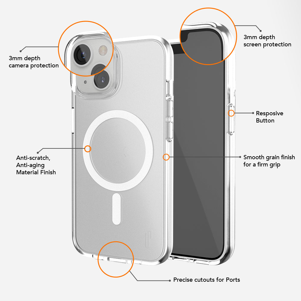 PURE for iPhone 15 with MagSafe – Ugly Rubber
